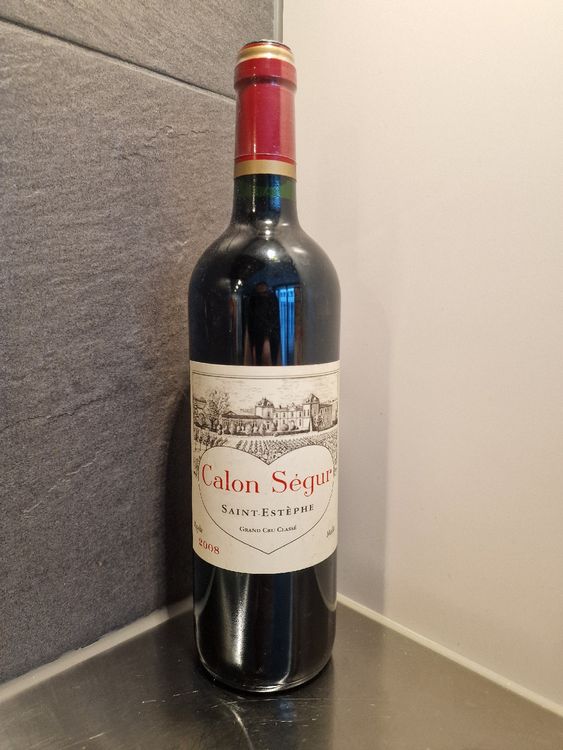 Calon Ségur Saint-Estèphe 2008 - Top drinking maturity (Neu (gemäss ...