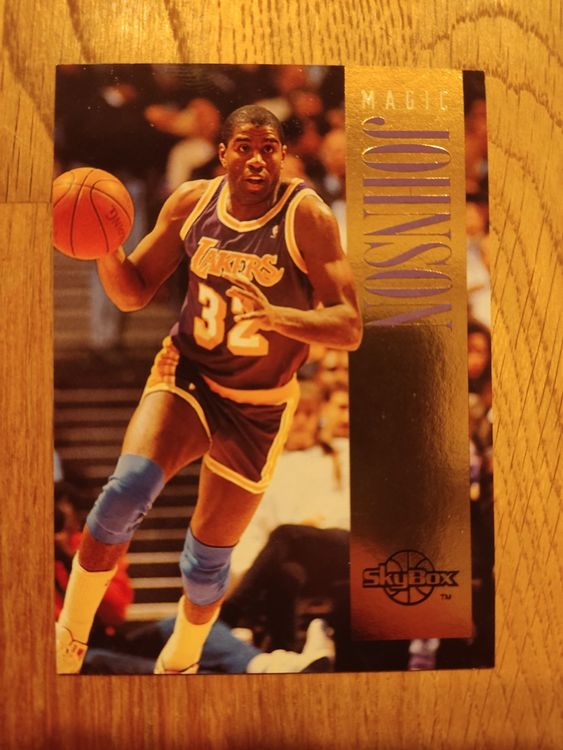 1995 Skybox Gold Promo card Magic Johnson NBA LA Lakers | Kaufen auf ...