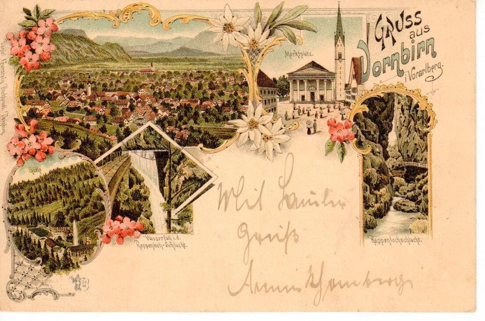 Gruss aus Dornbirn 1897 | Kaufen auf Ricardo