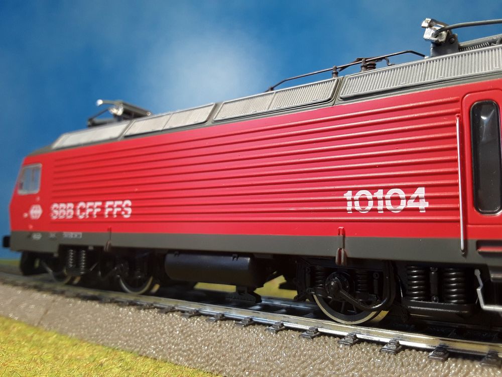 Roco 04178 D _ SBB Lokomotive Re 4/4 IV _ mit OVP DC Spur H0 (Usato) a Rüti ZH per CHF 114 – con ...