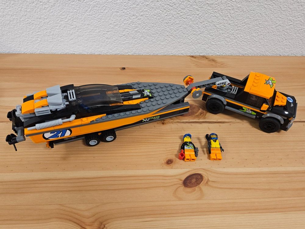 Lego City 60085 4x4 mit Powerboot (Gebraucht) in Lohn-Ammannsegg für ...