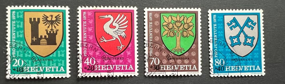 Gemeindewappen I pro Juventute 1978 gestempelt | Kaufen auf Ricardo