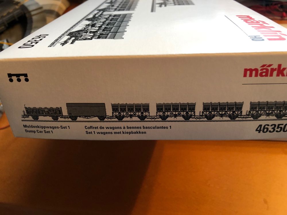 Märklin 46350 Muldenkippwagenset, Epoche III DB (Gebraucht) in ...