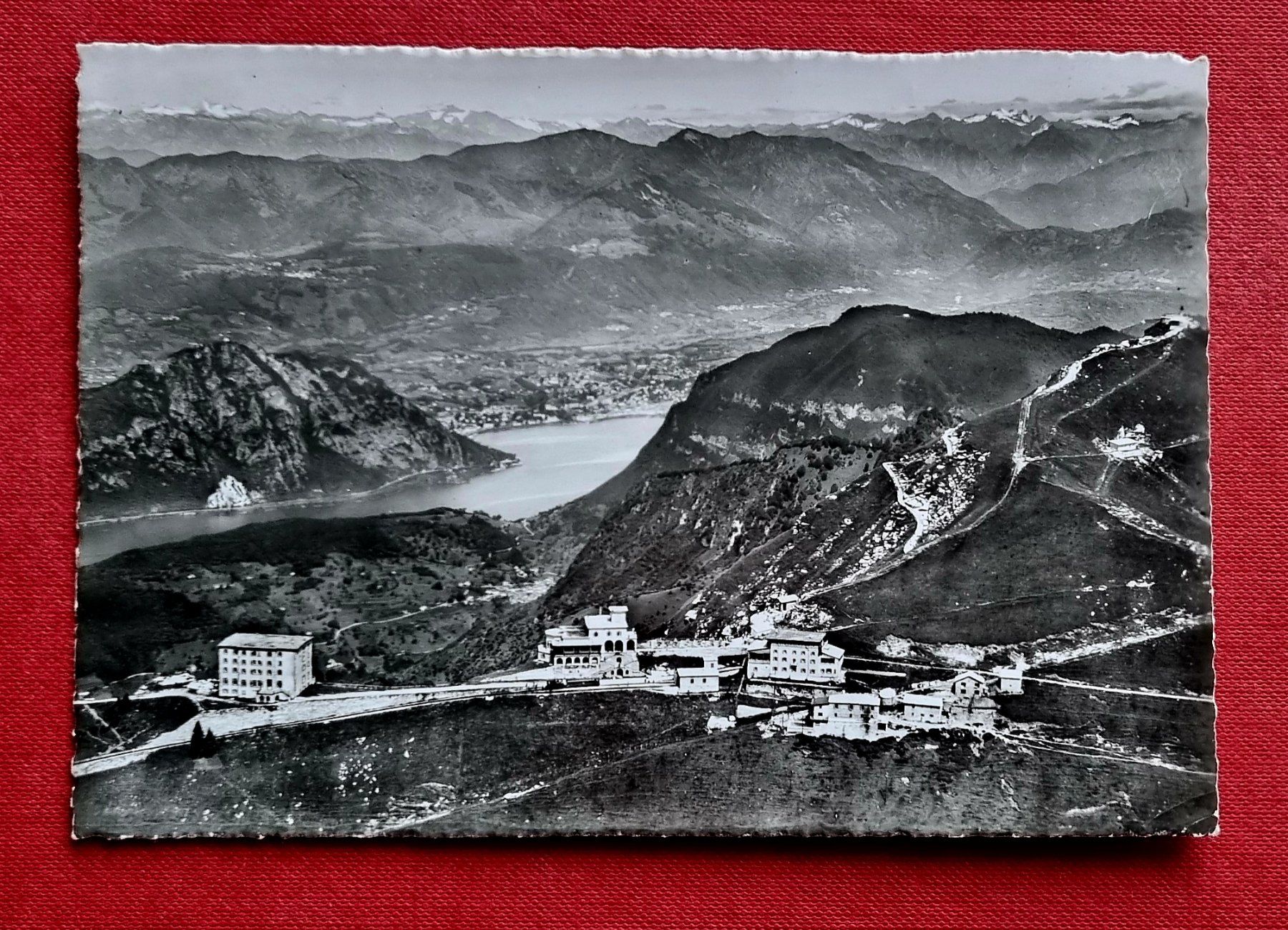 Lugano - Monte Generoso Vetta - Hotel - Zahnradbahn - 1957 (Gebraucht ...