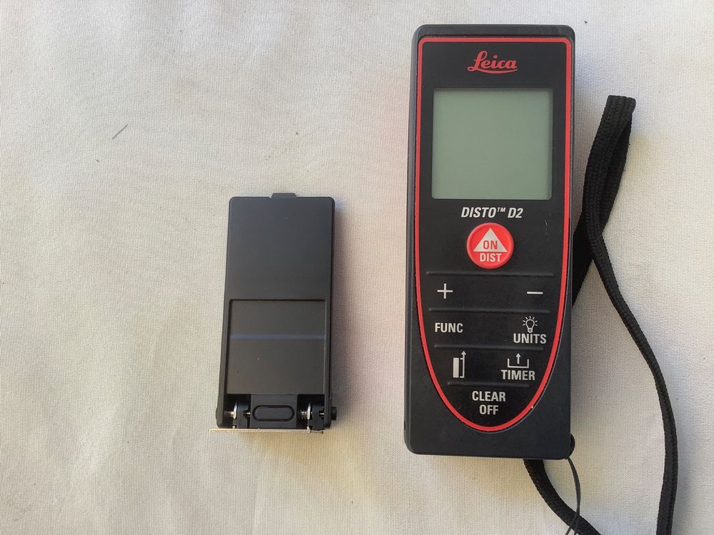 LEICA DISTO D2, DISTANZMESSGERÄT, FUNKTIONIERT, OHNE OVP | Kaufen auf Ricardo