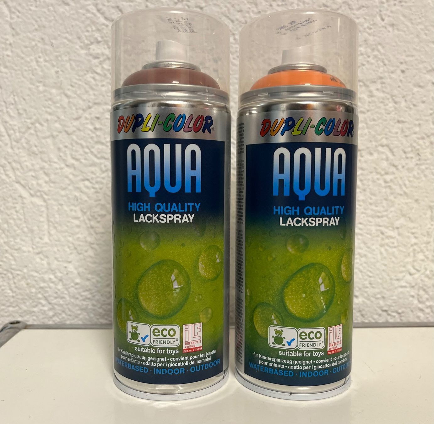 2 x 350ml Aqua Lackspray Sprühlack Indoor Outdoor (Neu und originalverpackt) in St. Gallen für ...