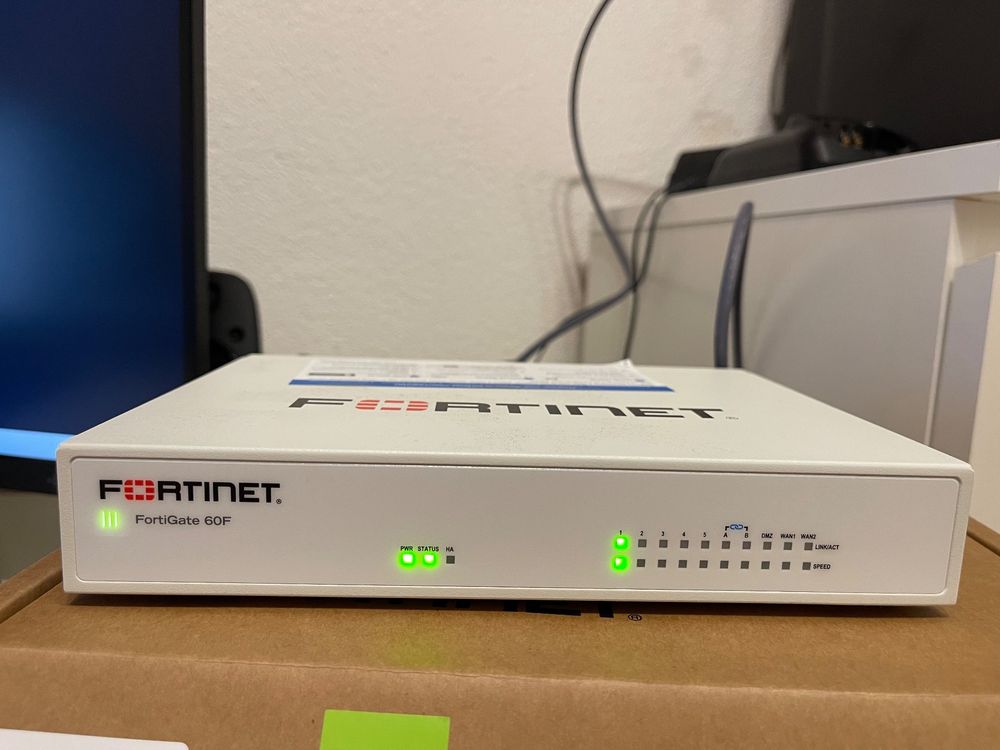 Firewall Fortigate FG60F | Kaufen auf Ricardo