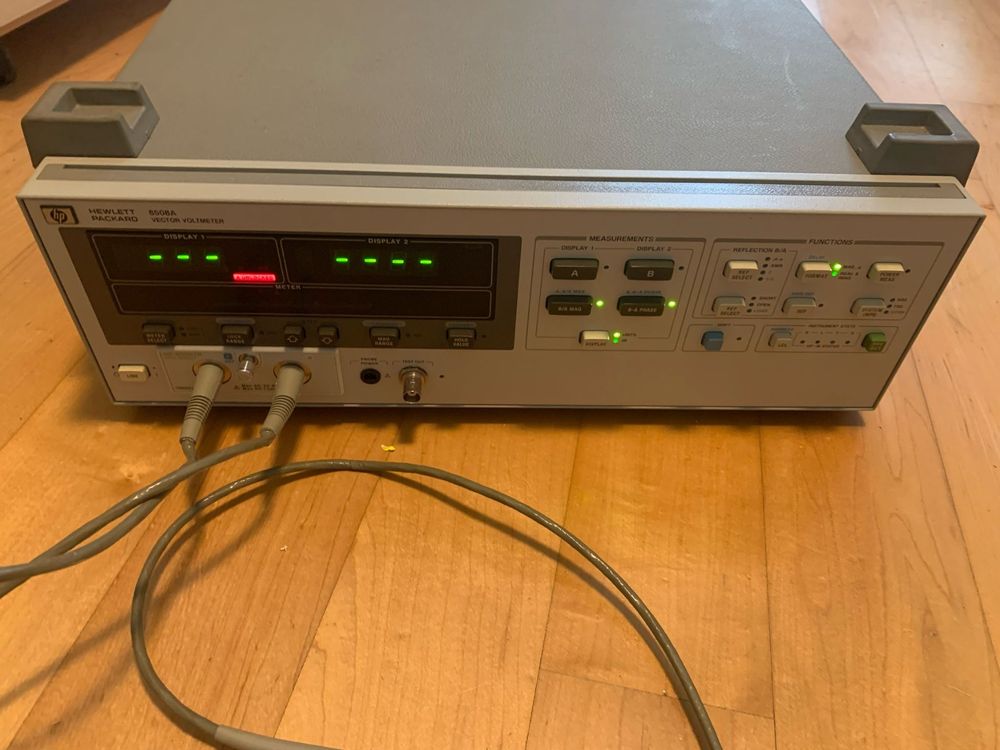 HP 8508A Vector Voltmeter + 85081B Input Modul gebraucht VB (Gebraucht ...