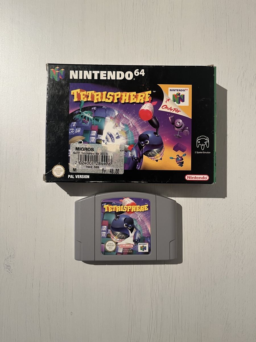 Tetrisphere - Nintendo 64 N64 - Top Zustand - Rarität! (Gebraucht) in ...