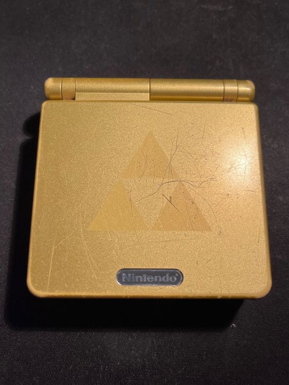 Gameboy Advance SP Zelda Original Edition Gold Nintendo (Gebraucht) in ...
