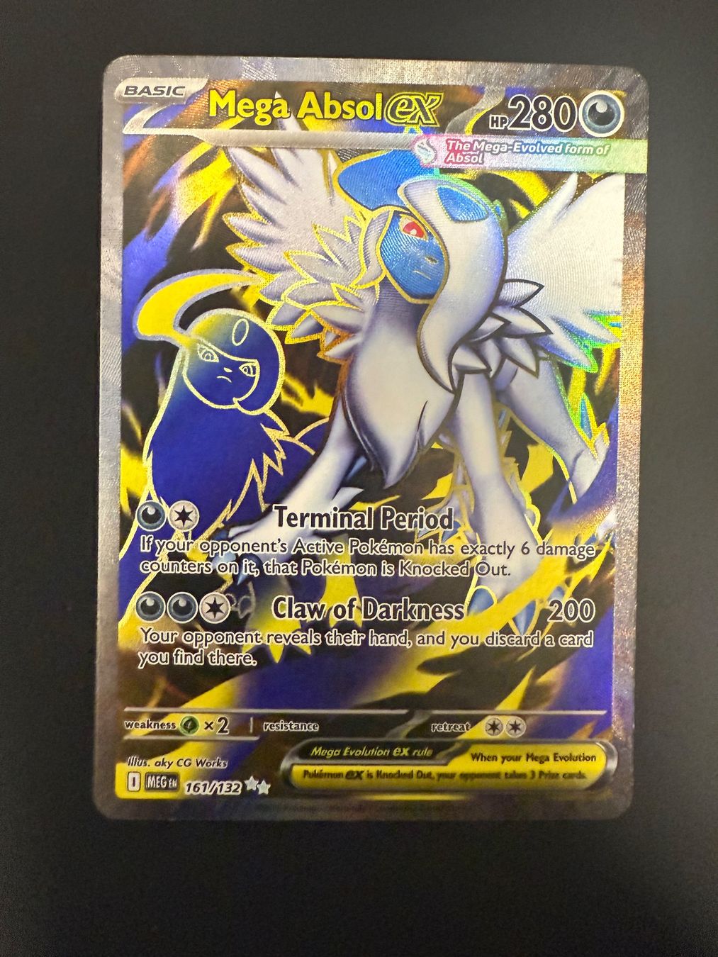 Mega Absol Ex #161 – Mega Evolution EN 🇬🇧 Ab 1.- (Neu (gemäss ...