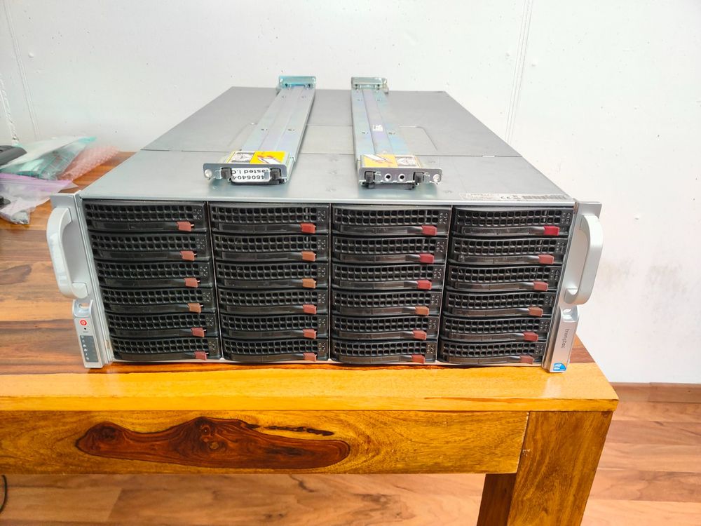 Supermicro SC847 Server 19" 4U 36x 3,5" 16GB RAM | Kaufen auf Ricardo