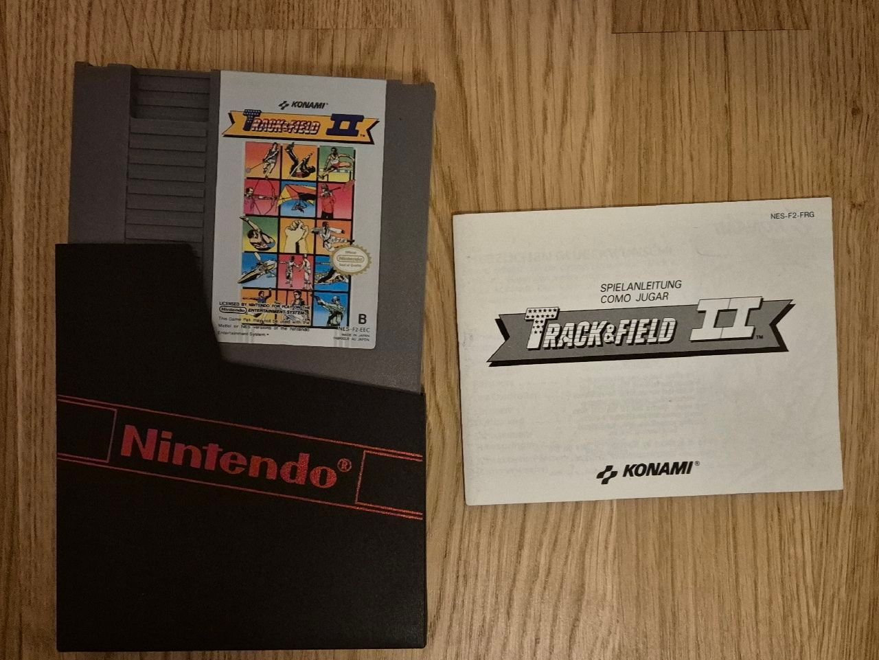Nintendo NES: Track & Field II - Top Zustand mit OVP! (Gebraucht) in ...