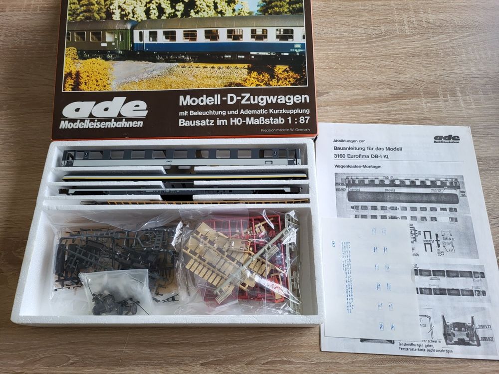 H0 ADE Modell Bausatz SNCF A Eurofima NEU ! (Neu und originalverpackt ...
