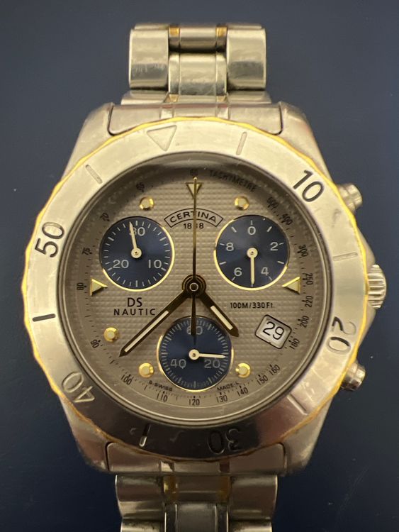 Certina DS Nautic 38 mm Quarz (Gebraucht) in Pfeffingen für CHF 71 – mit Lieferung auf Ricardo ...