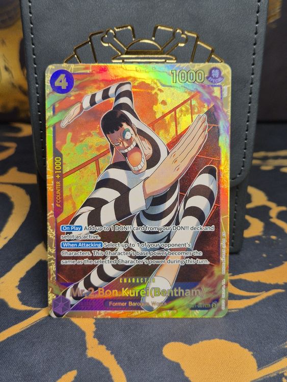 One Piece Card Mr.2.Bon.Kurei (Bentham) (Reprint)EB01-061 EN (Neu ...