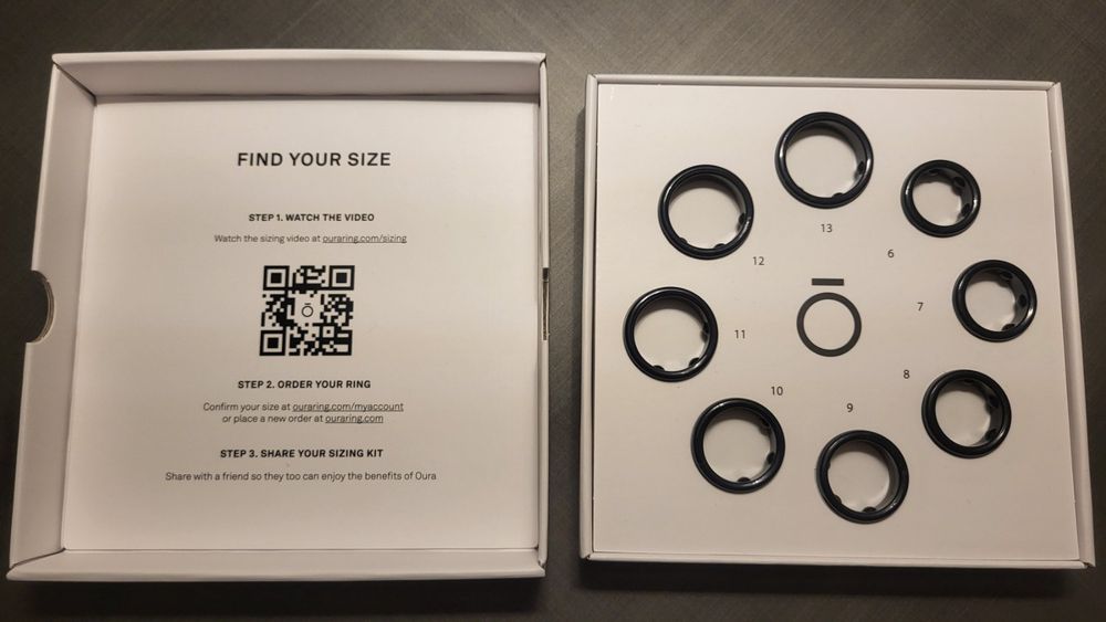 Oura Ring Sizing Kit (Gebraucht) in Rüschlikon für CHF 20 – mit ...