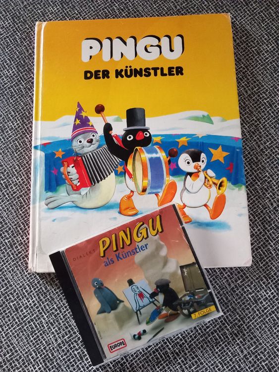 Pingu der Künstler, Buch und CD (Gebraucht) in Nänikon für CHF 15 – mit ...