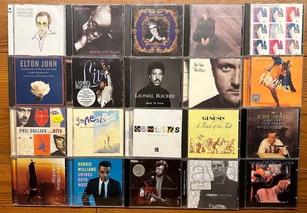TOP CD-Sammlung (viele Best of-Alben, über 120 CDs) (Gebraucht) in Rothenburg für CHF 34 – mit ...