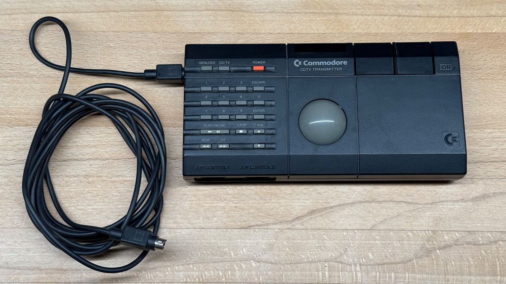 Original Commodore Amiga CDTV Trackball IR FB- Model CD-1200 (Gebraucht ...