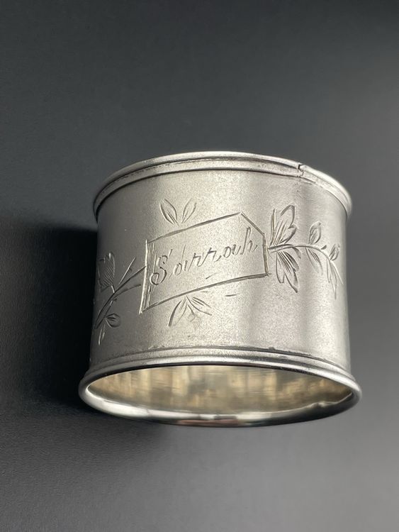 875 Silber/84 Zolotnik - Antiker russischer Serviettenring (Gebraucht) in Genève für CHF 30 ...