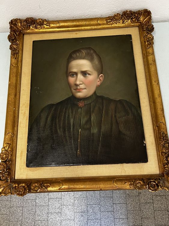 Antiker Gemälde Portrait, Georg Fuchs 1881 1944 De | Kaufen auf Ricardo