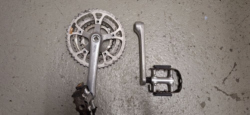 Shimano Deore Kurbelgarnitur 3x9 mit Pedale | Kaufen auf Ricardo