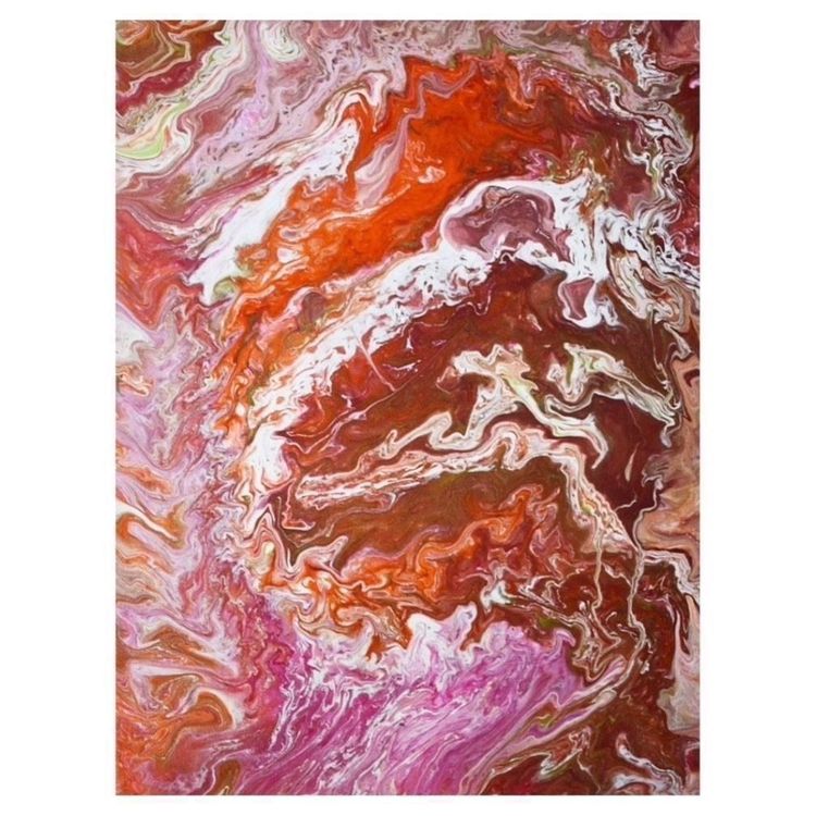 Leinbild Unikat abstrakt original 4/5 (Gebraucht) in Bolligen für CHF 60 – nur Abholung auf ...