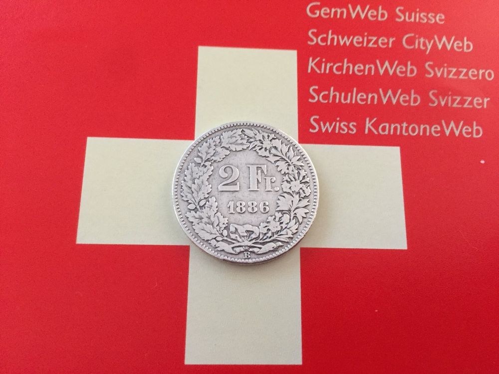 2 Franken 1886 -ss, nur 1,0 Mio! (Gebraucht) in Elsau für CHF 11 – mit Lieferung auf Ricardo kaufen