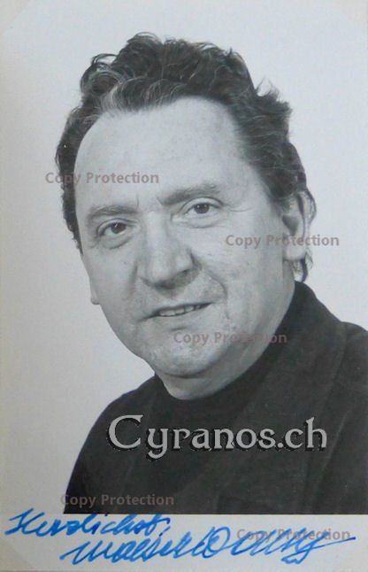 Walter Davy (1924-2003) Schauspieler - Autogramm (Gebraucht) in ...