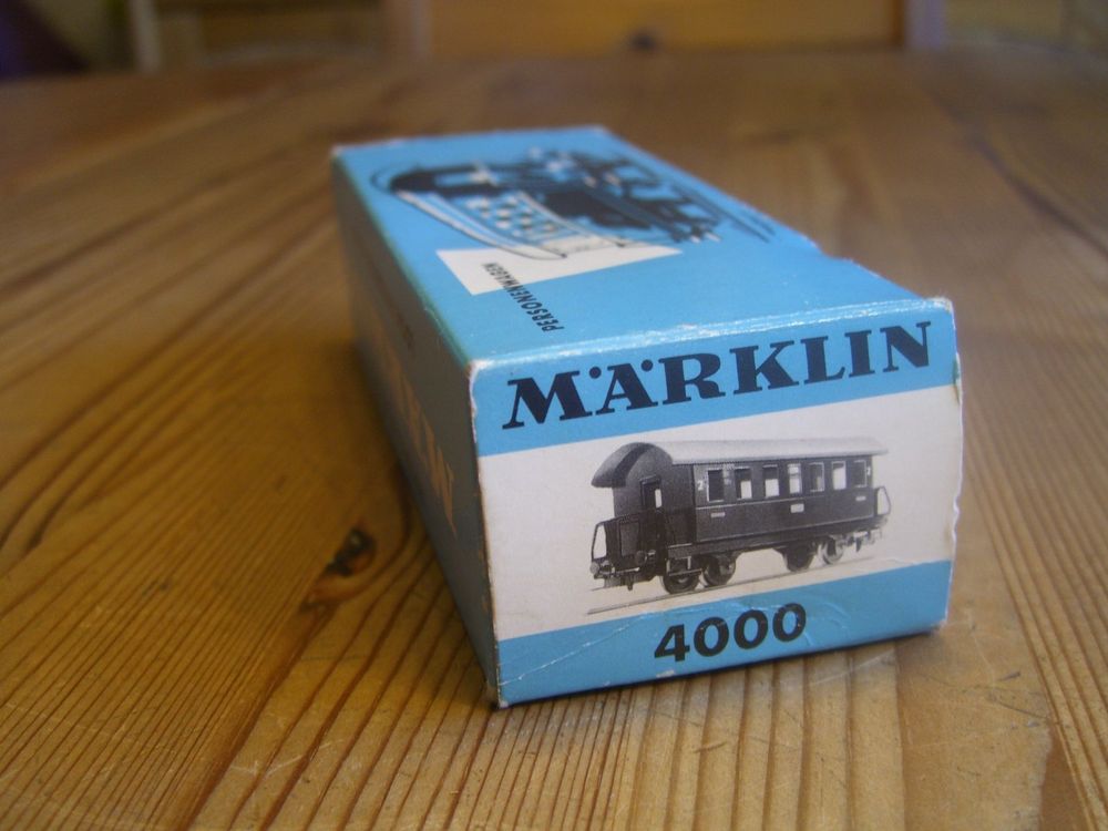 Märklin 4000 Blech Personenwagen M2 Spur H0 Wechselstrom (Gebraucht) in ...