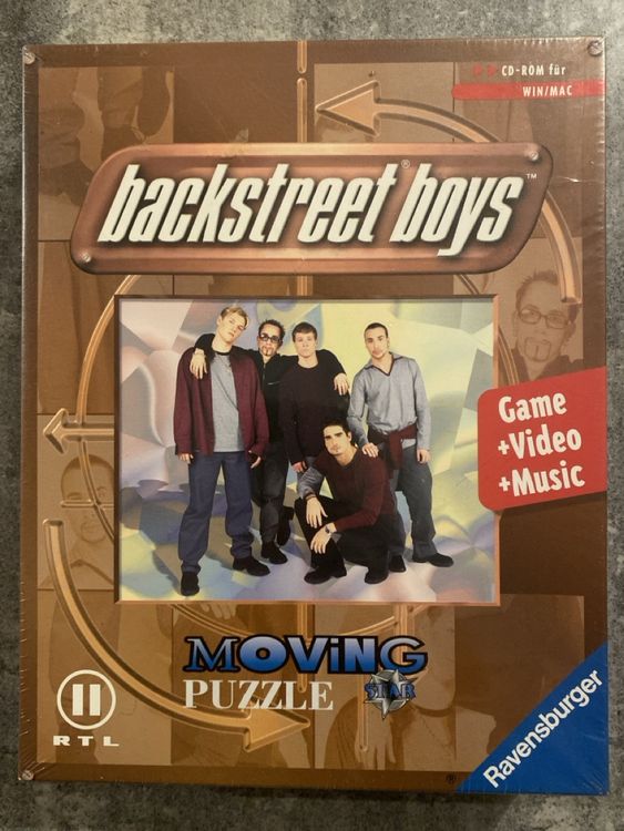 NEU & OVP: Backstreet Boys Moving Star Puzzle PC CD-ROM | Kaufen auf ...