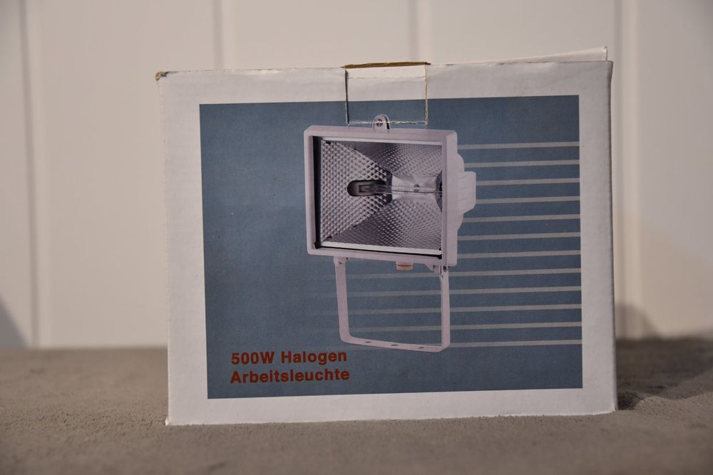 500W Halogen Arbeitsleuchte (Neu und originalverpackt) in ...