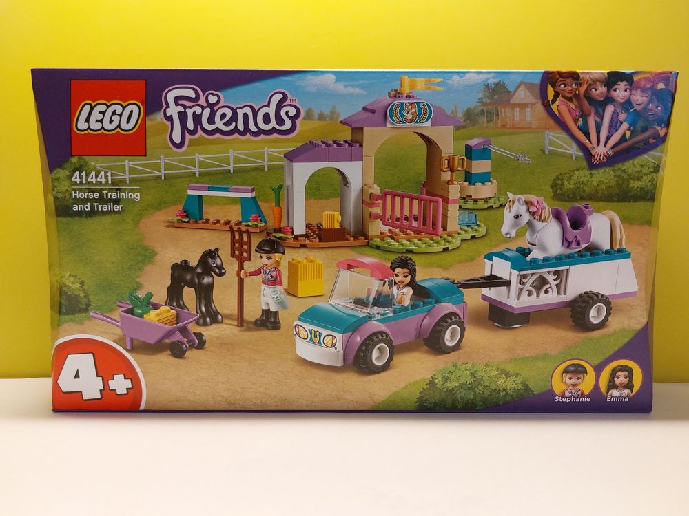 LEGO Friends 41441 Trainingskoppel und Pferdeanhänger NEU (Neu und ...