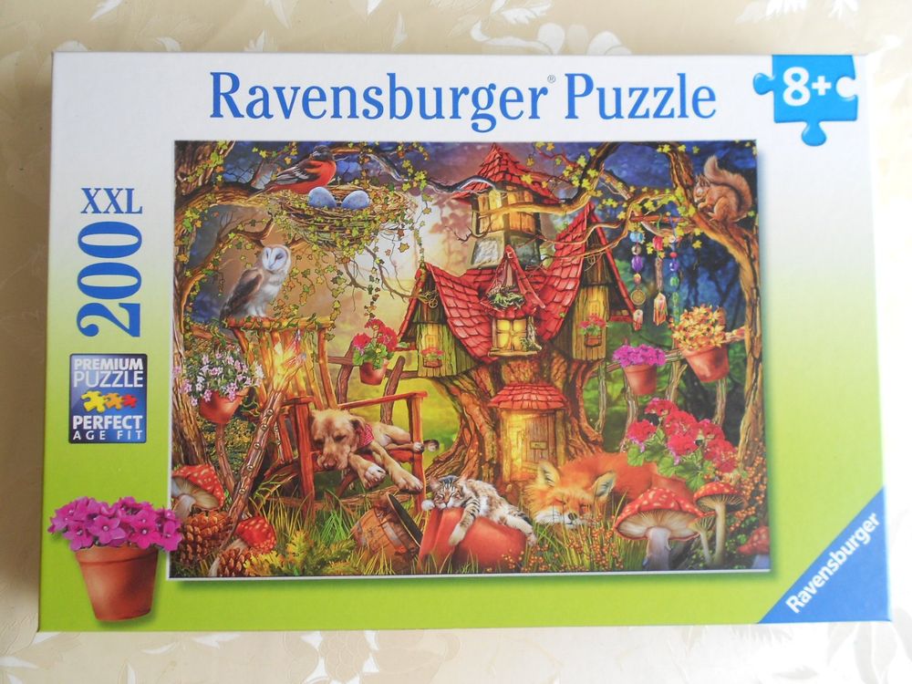 Puzzle 200 Teile XXL - das Waldhaus | Kaufen auf Ricardo