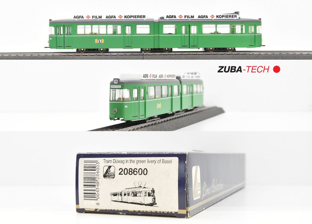 Lima 208600 Tram Düwag Be 4/6 BVB H0 Analog mit OVP (Gebraucht) in St. Gallen für CHF 103 – mit ...