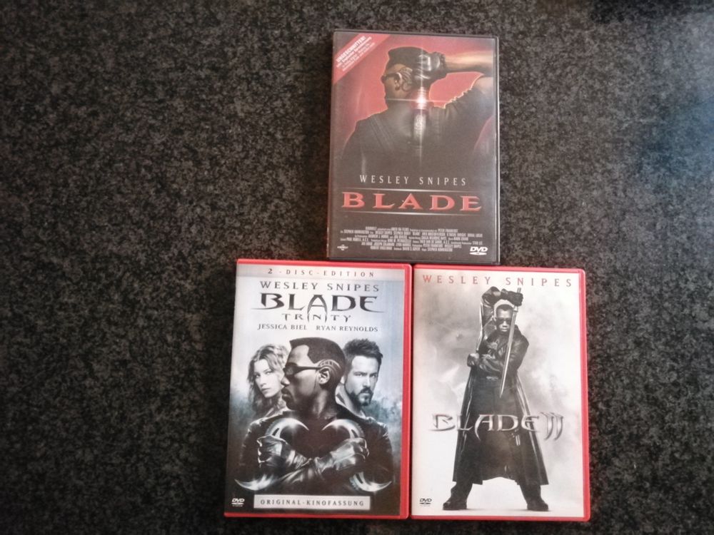 Blade Trilogie DVD Set (Gebraucht) in Utzigen für CHF 5 – mit Lieferung ...
