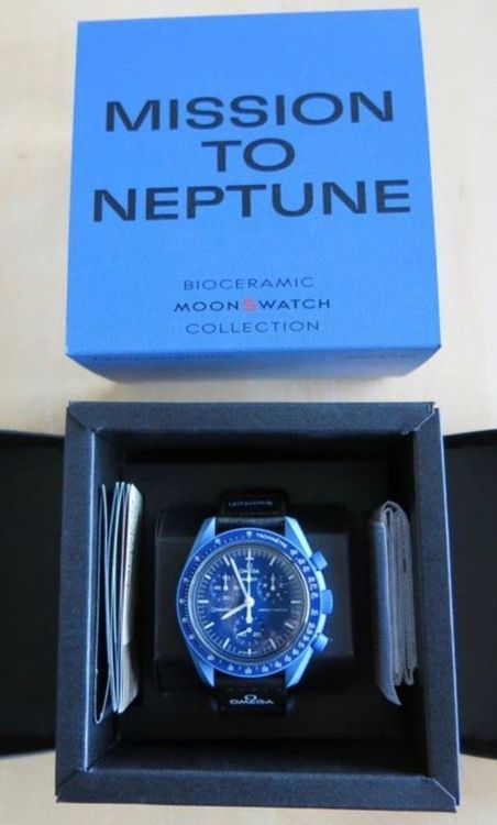 Swatch Omega Moonswatch Mission to Neptune NEU (Neu und originalverpackt) in Cointrin für CHF ...