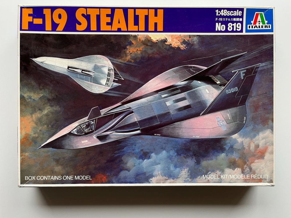 ITALERI: 1/48 F-19 Stealth | Kaufen auf Ricardo