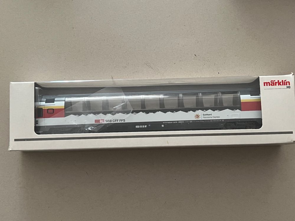 Märklin 43652 Personenwagen Apm "Gotthard Panorama" (Neu und originalverpackt) in Basel für CHF ...