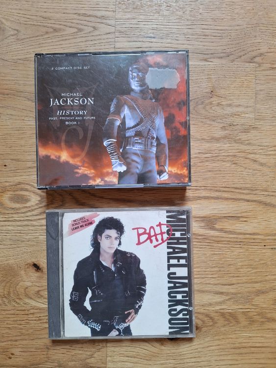2 Michael Jackson CD's (Gebraucht) in Bowil für CHF 0.5 – mit Lieferung ...