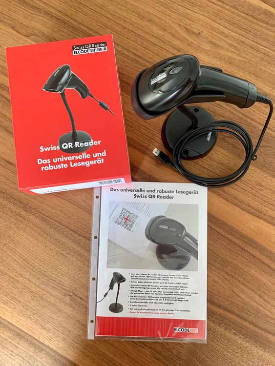 Swiss QR Reader (Neu (gemäss Beschreibung)) in Chur für CHF 98 – mit Lieferung auf Ricardo kaufen