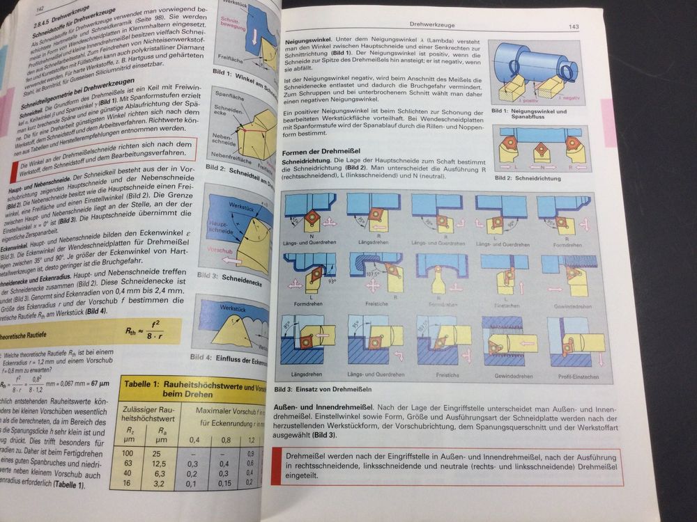 Fachkunde Metall über Drehbank Fräsen Schweissen Formeln (D'occasion) à ...