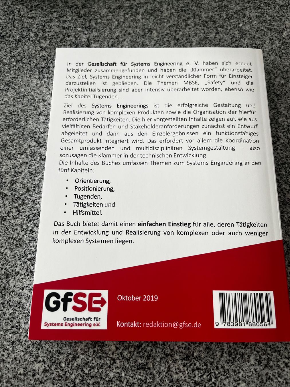 GFSE Systems Engineering Buch - Neuwertig für Studium! (Neu (gemäss ...