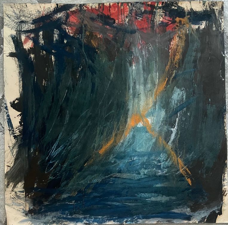 Grosse Abstrakte Mischtechnik aus Galleri Nachlass (Gebraucht) in Root für CHF 95 – mit ...