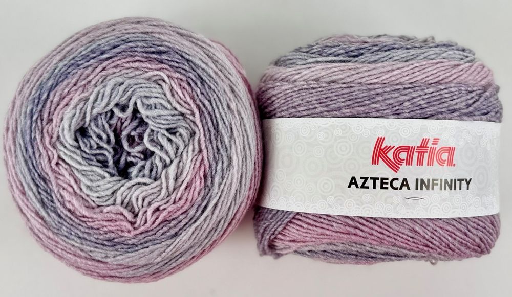 Strickwolle 2 Knäuel 300g Katia Azteca Infinity Farbverlauf | Kaufen ...