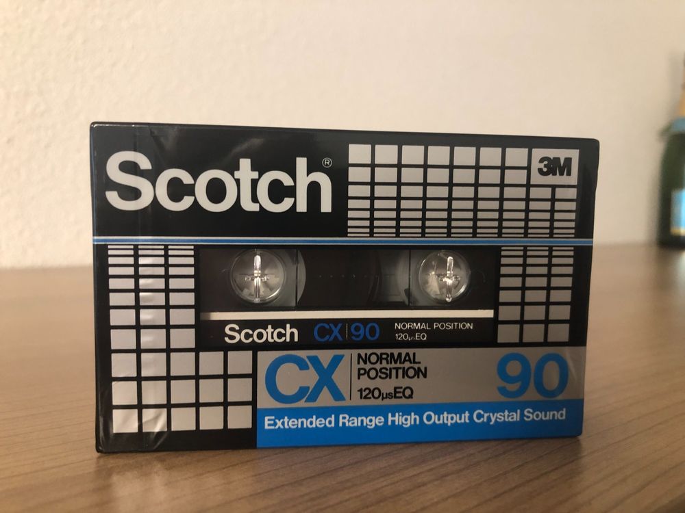 SCOTCH CX-90 Type I Audio Kassette in Originalverpackung! (Neu und ...