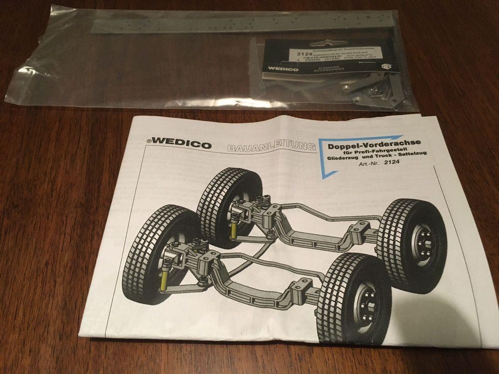 Wedico - Anlenkstange Doppelvorderachse (Neu und originalverpackt) in ...