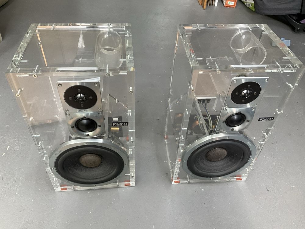 Magnat ALL-Ribbon8 Acryl Lautsprecher inkl. Ersatzmaterial (Gebraucht ...