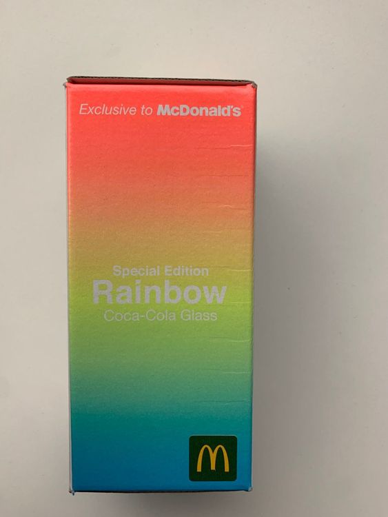 Rainbow Glas Mcdonalds